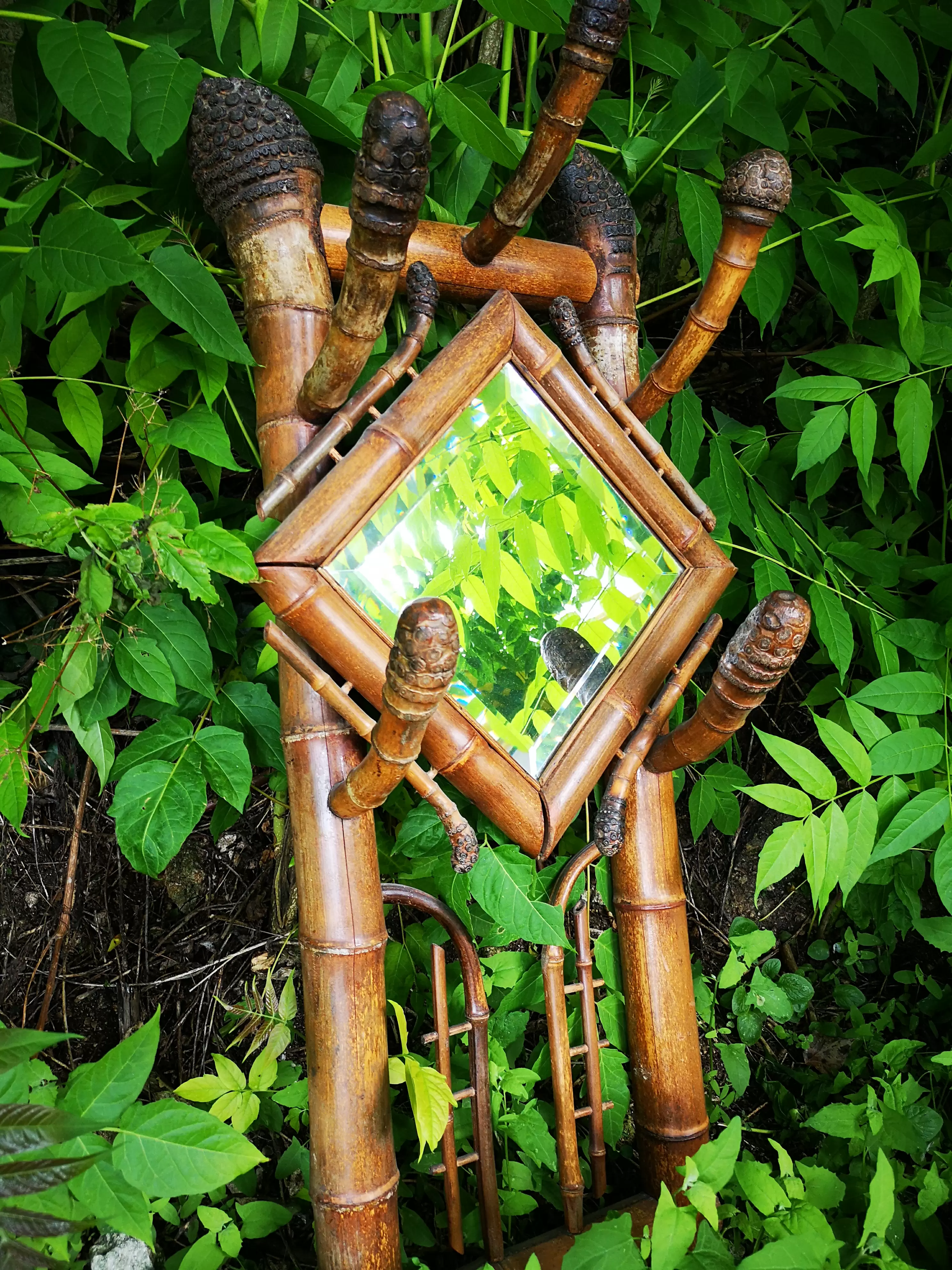 50s bamboo locker | Brikbroc, online flea market