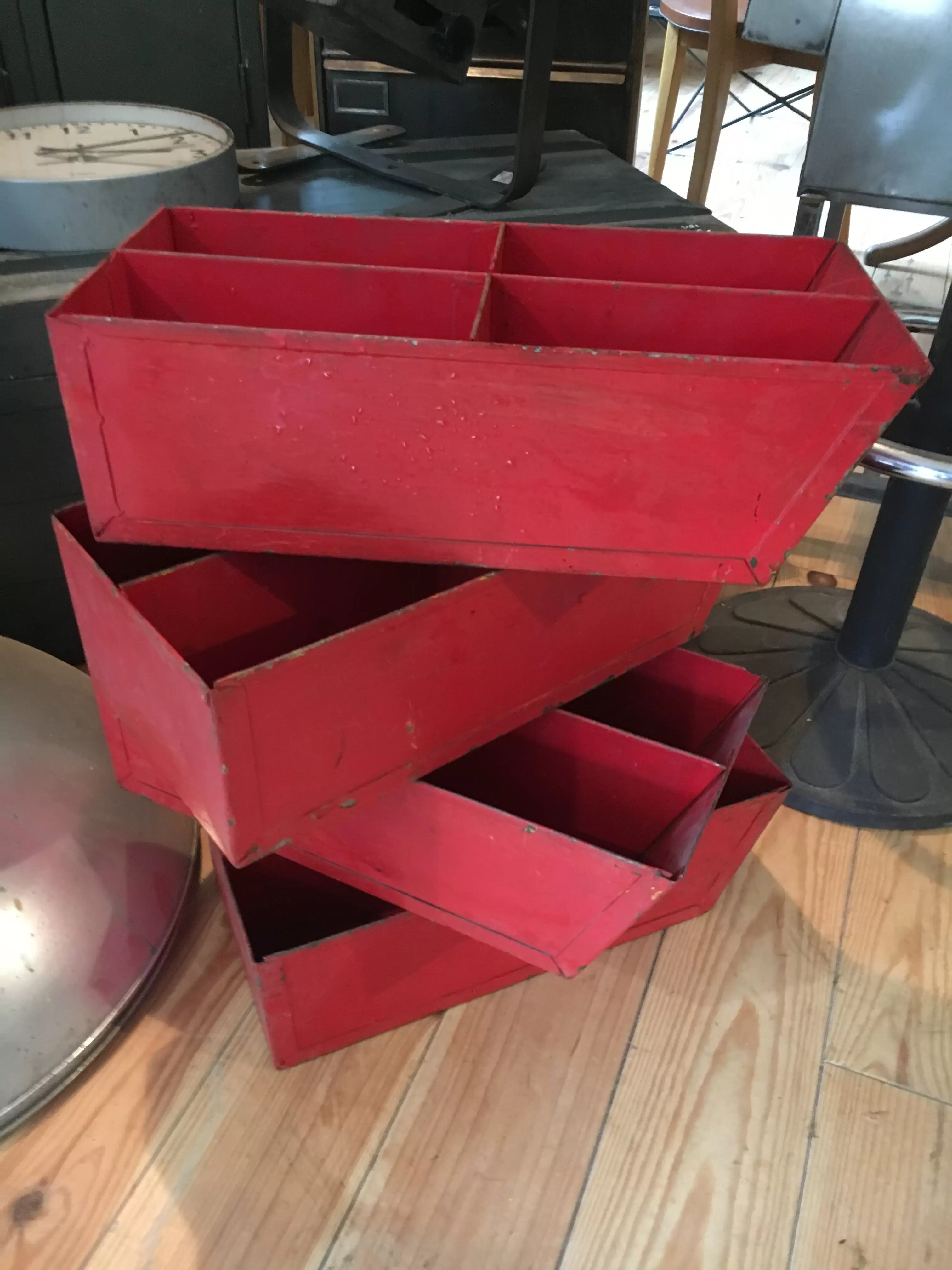 Metal workshop factory bins | Brikbroc, online flea market